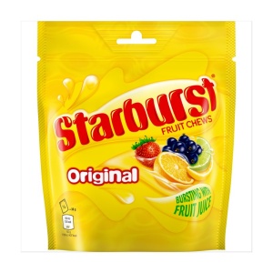 Starburst Original Fruit Flavoured Chew Sweets Stick Pack 45g (24 Pack)