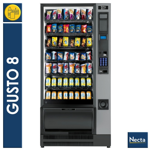 Necta Gusto 8 Vending Machine Range | Snack, Can & Bottle | UK