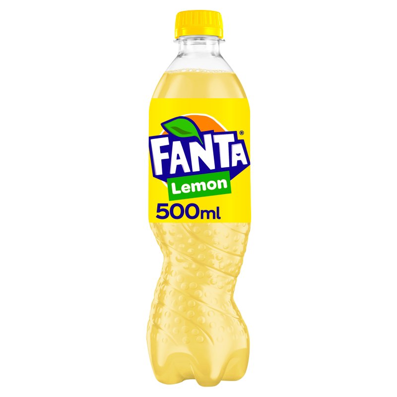 Fanta Lemon 500ml Bottle (12 Pack)