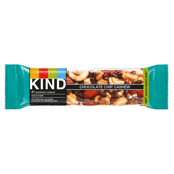 KIND Bar Chocolate Chip Cashew 40g (12 Pack)