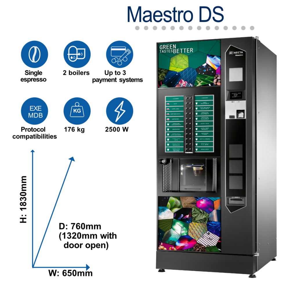 MAESTRO Direct Selection Hot Drink Machine