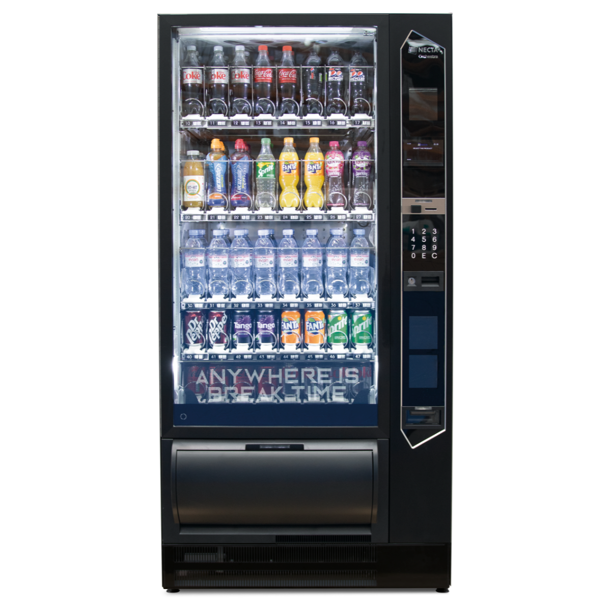 Necta ORCHESTRA TOUCH ETL Vending Machine