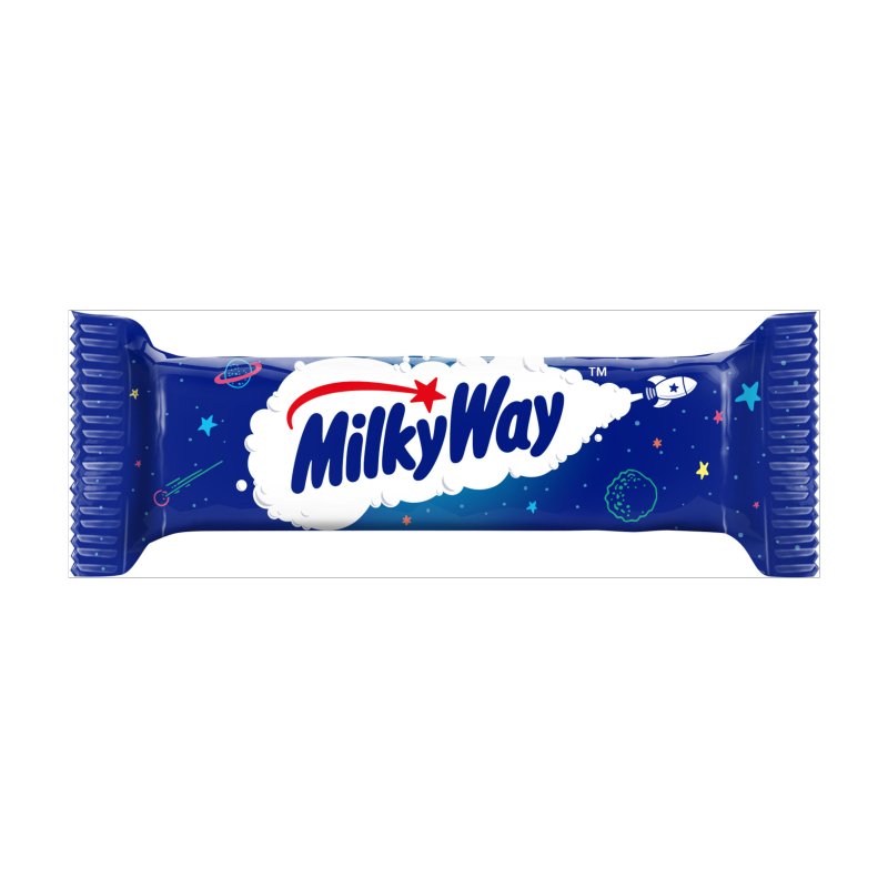 Milky Way Nougat & Milk Chocolate Snack Bar 21.5G (56 Pack)
